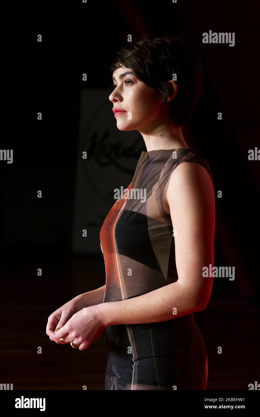 Spanish actress greta fernandez attends hi-res stock photography and ...