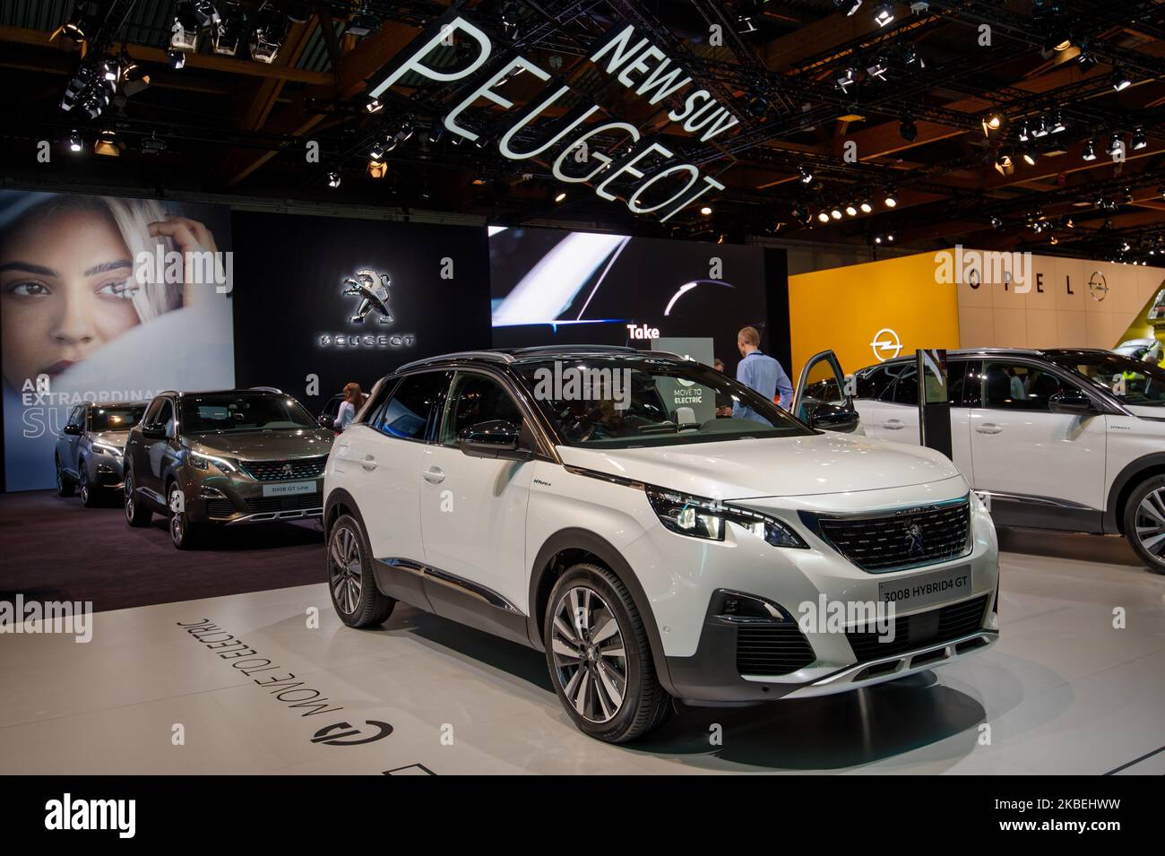 Peugeot 3008 gt hybrid hi-res stock photography and images - Alamy