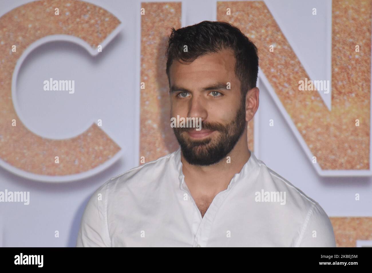 Giuseppe Gamba poses during a press conference to promote Cindy La ...