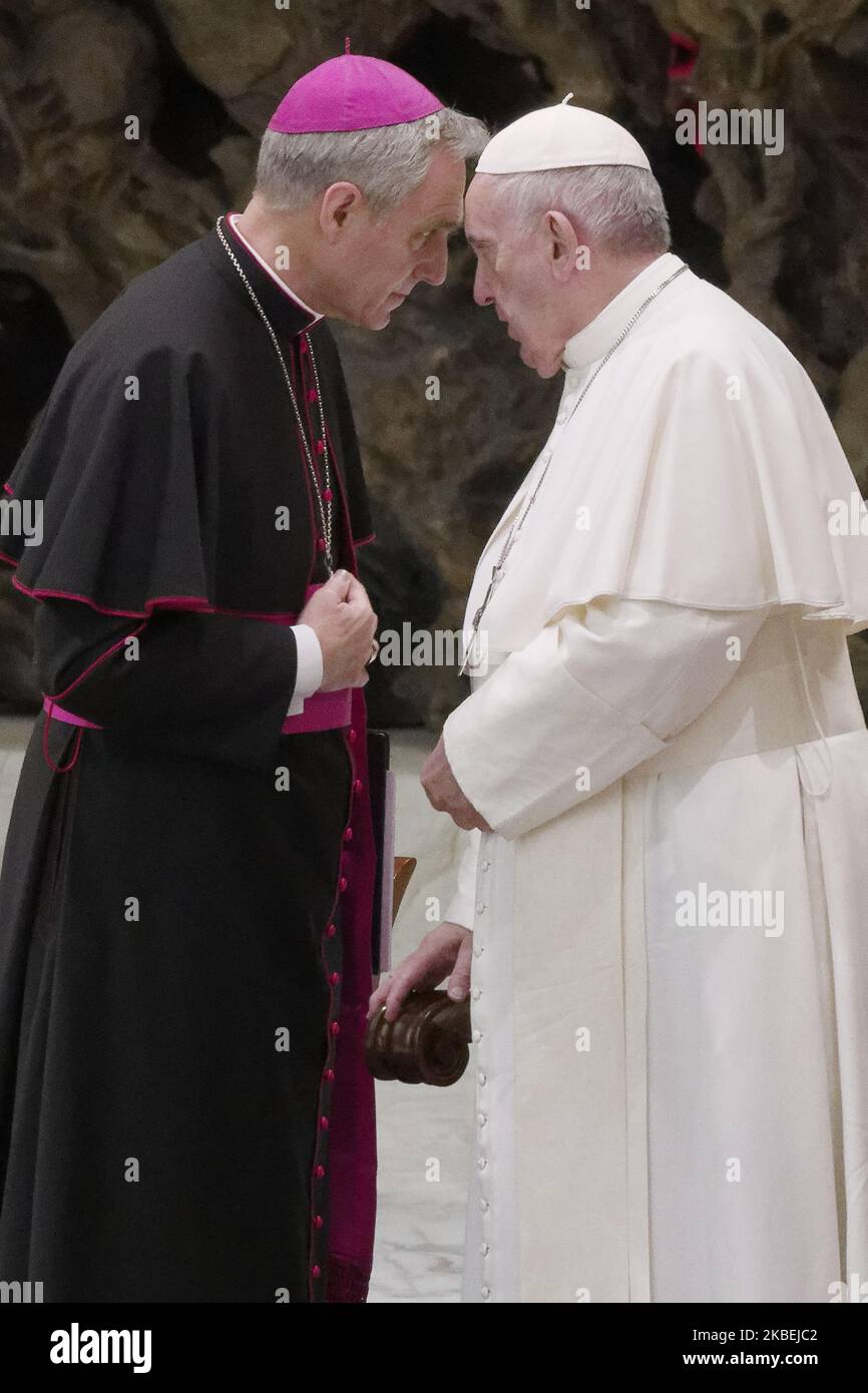 Papal household archbishop georg gaenswein hi-res stock photography and ...