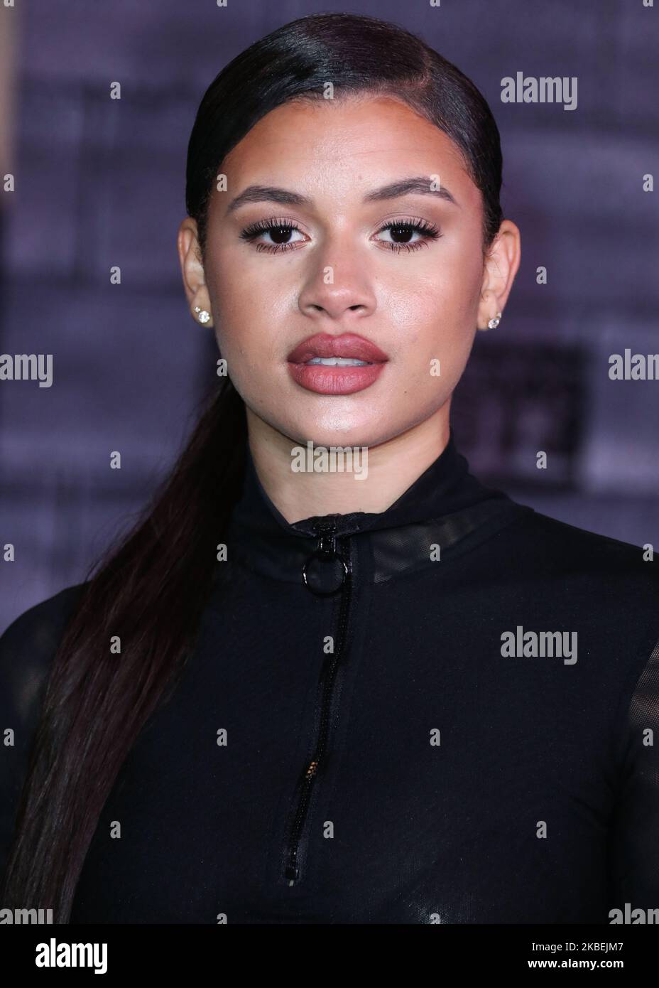HOLLYWOOD, LOS ANGELES, CALIFORNIA, USA - JANUARY 14: Denise Rodriguez ...