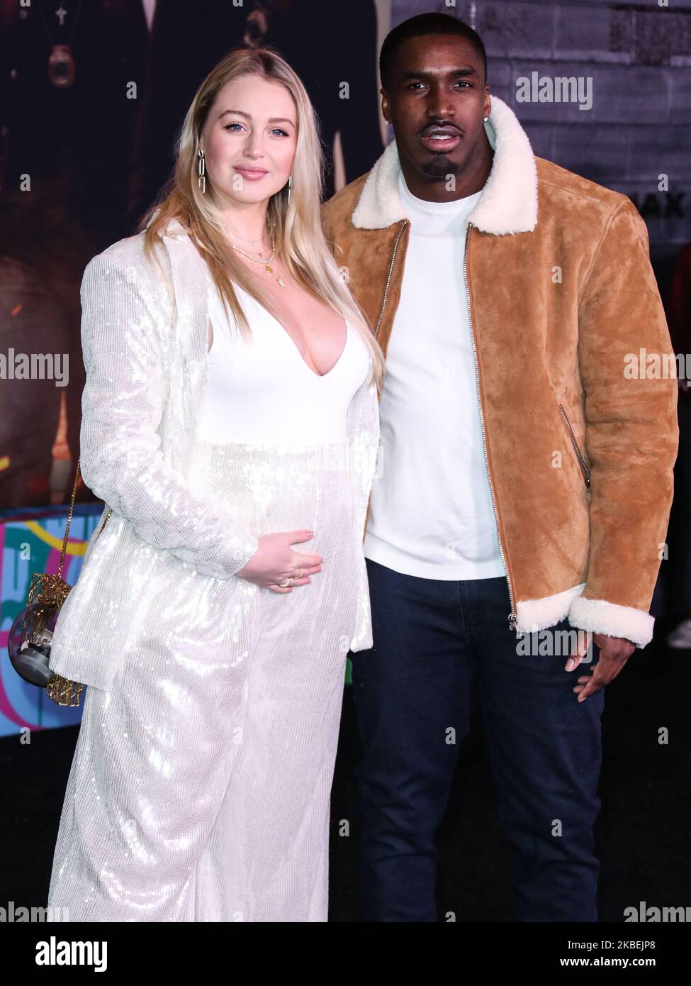 HOLLYWOOD, LOS ANGELES, CALIFORNIA, USA - JANUARY 14: Iskra Lawrence ...