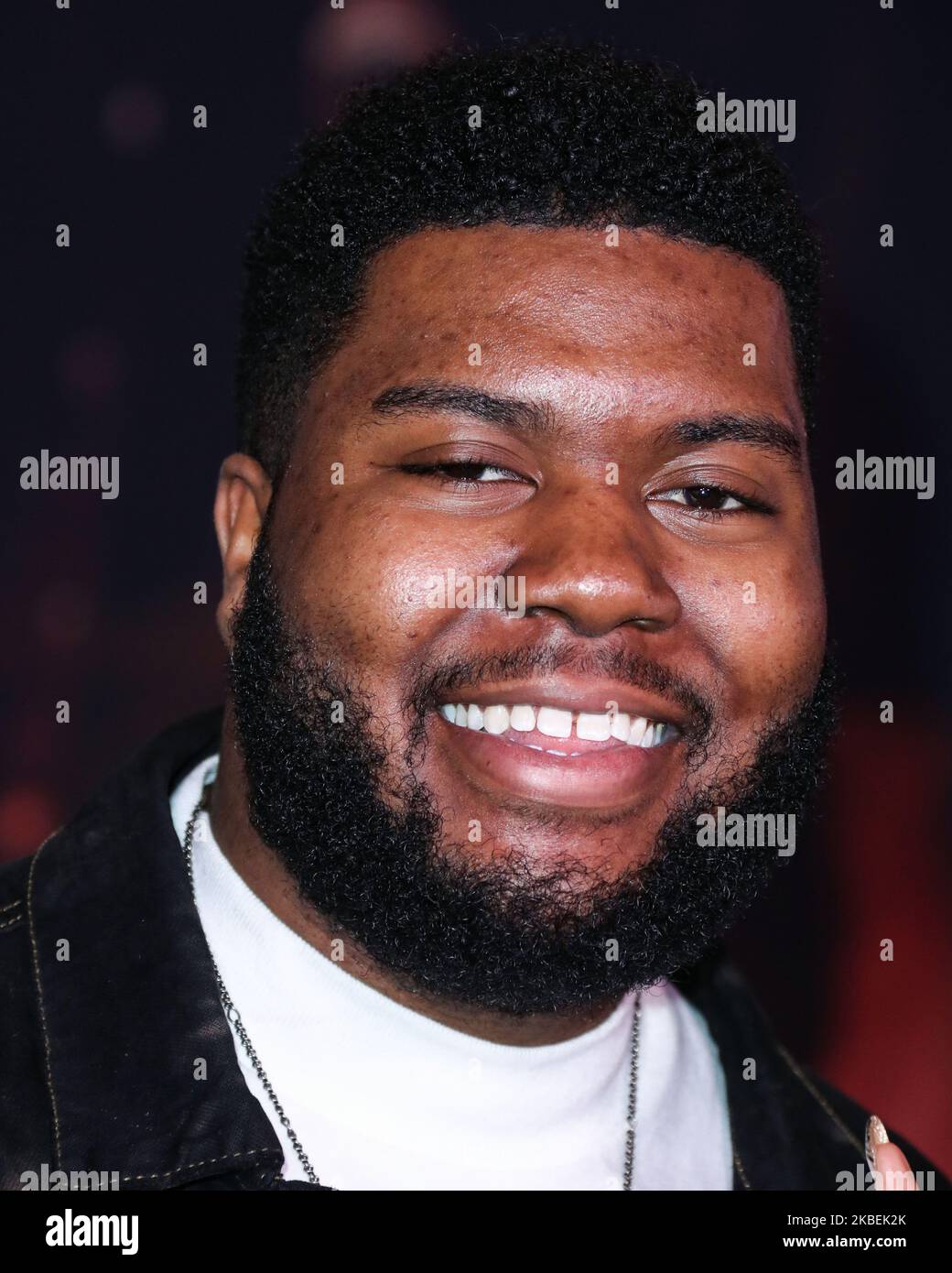 HOLLYWOOD, LOS ANGELES, CALIFORNIA, USA - JANUARY 14: Singer Khalid ...
