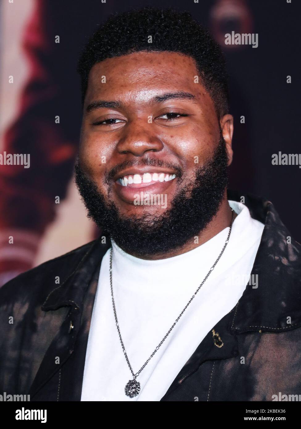HOLLYWOOD, LOS ANGELES, CALIFORNIA, USA - JANUARY 14: Singer Khalid ...