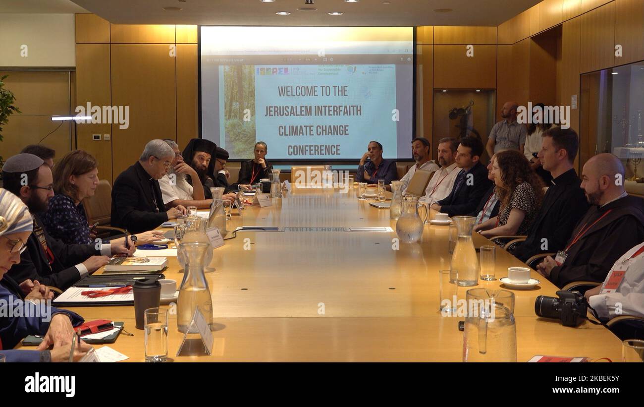 Christian, Jewish, Muslim and Druze clergy take part in the interfaith ...