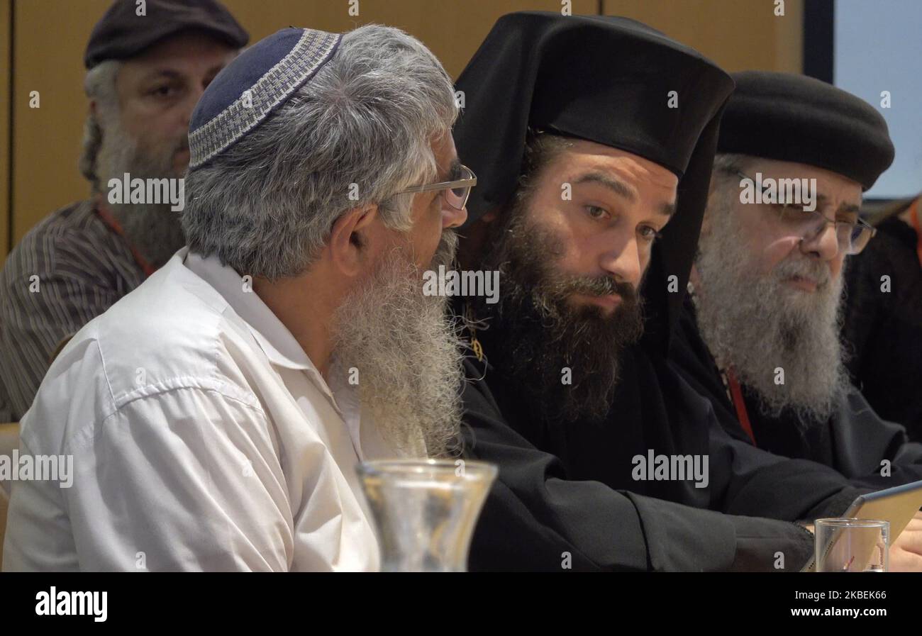 Christian, Jewish, Muslim and Druze clergy take part in the interfaith ...