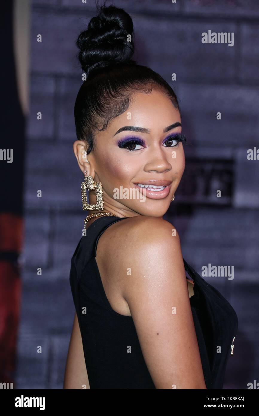 HOLLYWOOD, LOS ANGELES, CALIFORNIA, USA - JANUARY 14: Rapper Saweetie ...