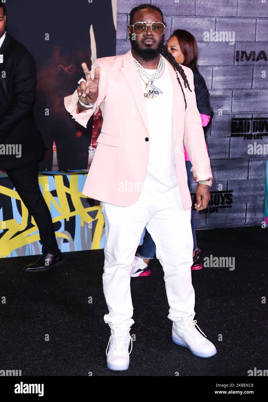 HOLLYWOOD, LOS ANGELES, CALIFORNIA, USA - JANUARY 14: Rapper T-Pain ...