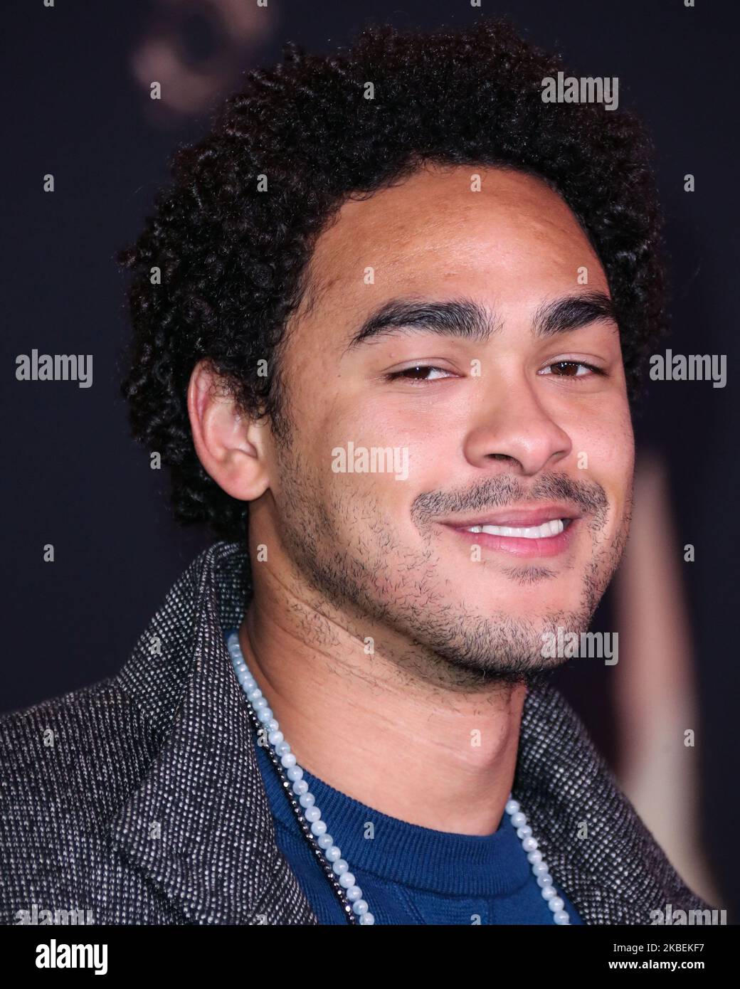 HOLLYWOOD, LOS ANGELES, CALIFORNIA, USA - JANUARY 14: Trey Smith ...