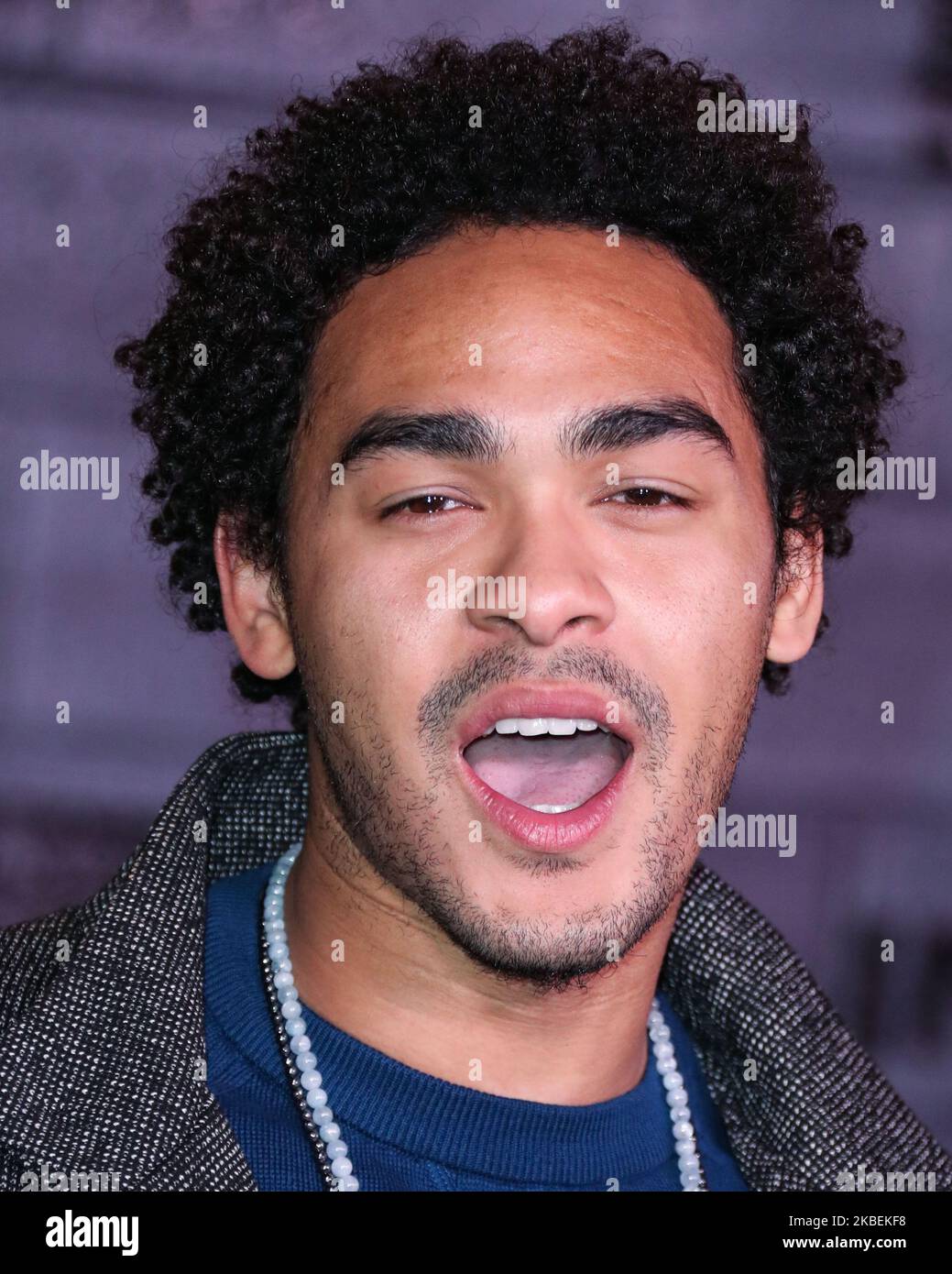 HOLLYWOOD, LOS ANGELES, CALIFORNIA, USA - JANUARY 14: Trey Smith ...
