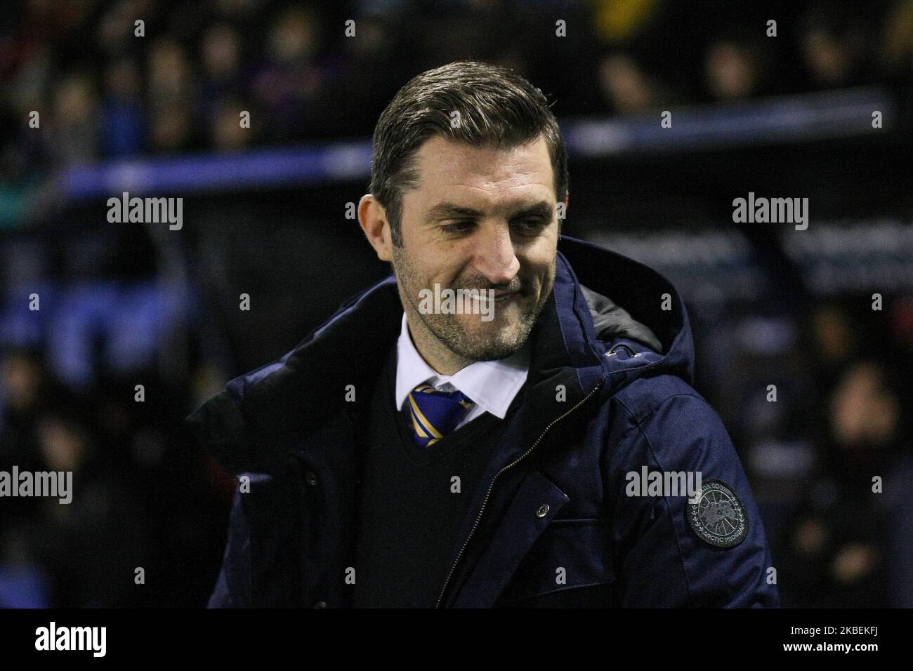 Shrewsbury Town Manager Sam Ricketts during the FA Cup Third Round ...