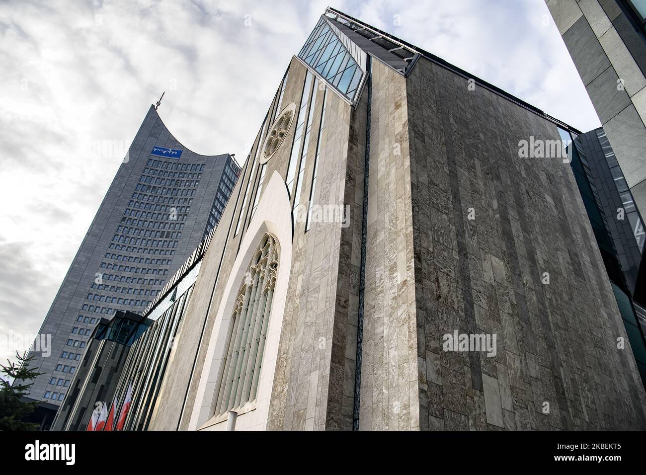 Paulinum and Augusteum, main building of Leipzig University with EEX ...