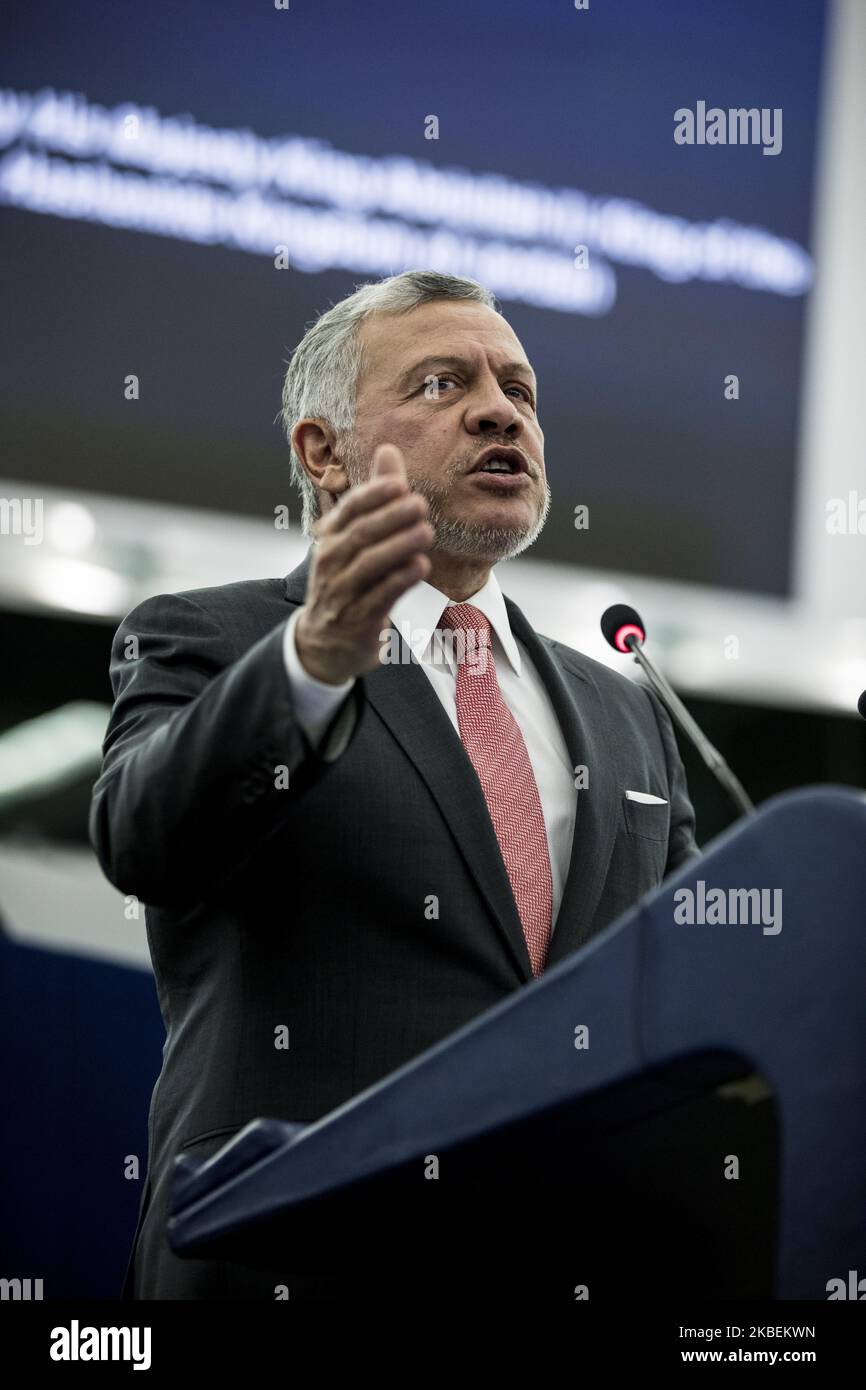King abdullah ii eu hi-res stock photography and images - Alamy