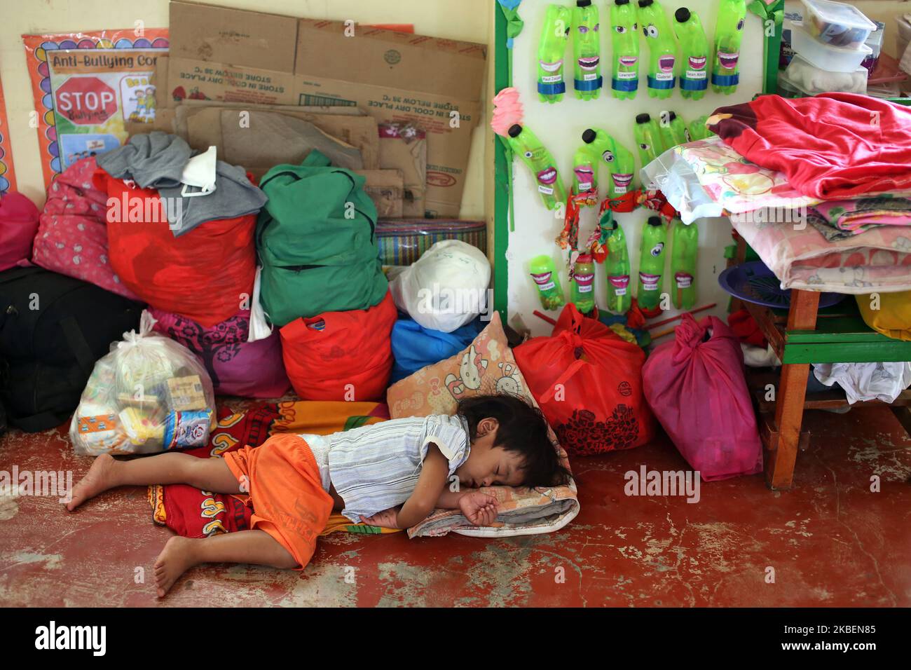 Hundreds of people affected by the eruption of the Taal volcano have ...