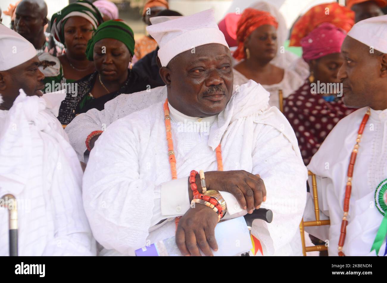 A White-Cap chiefs in their full regalia during the 2020 Armed Forces ...
