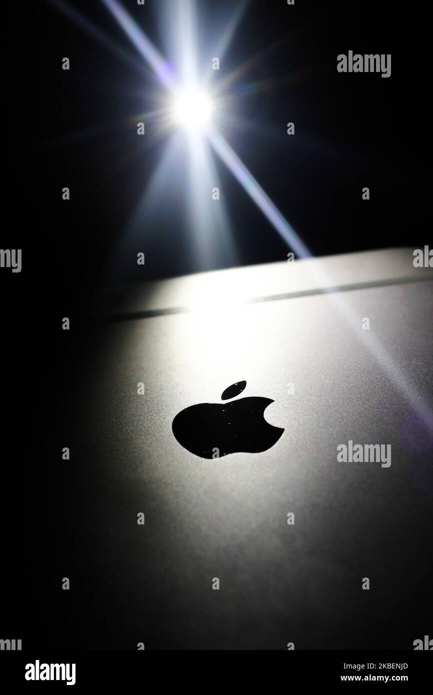 Photo illustration of a Apple Logo taken on 15 January 2020. (Photo ...