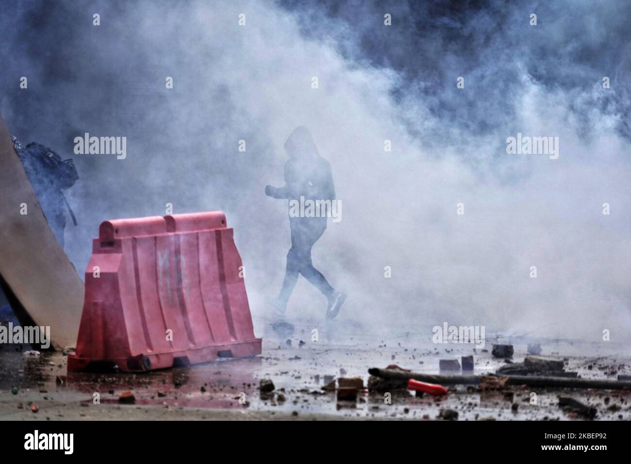 With student demonstrations the national strike begins in the city of ...