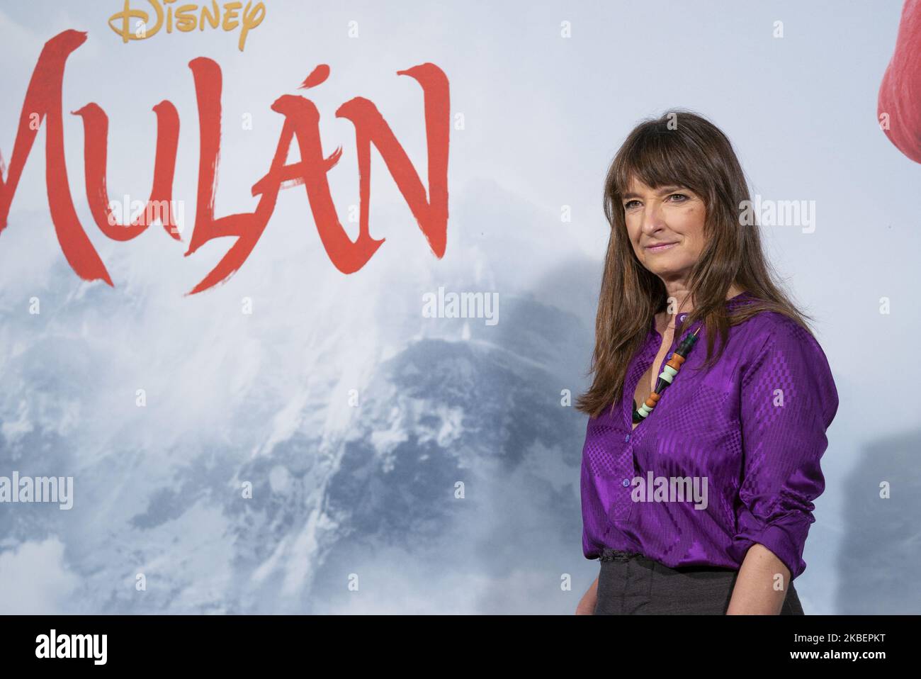 The costume designer of the film, Bina Dailinger, pose for the ...