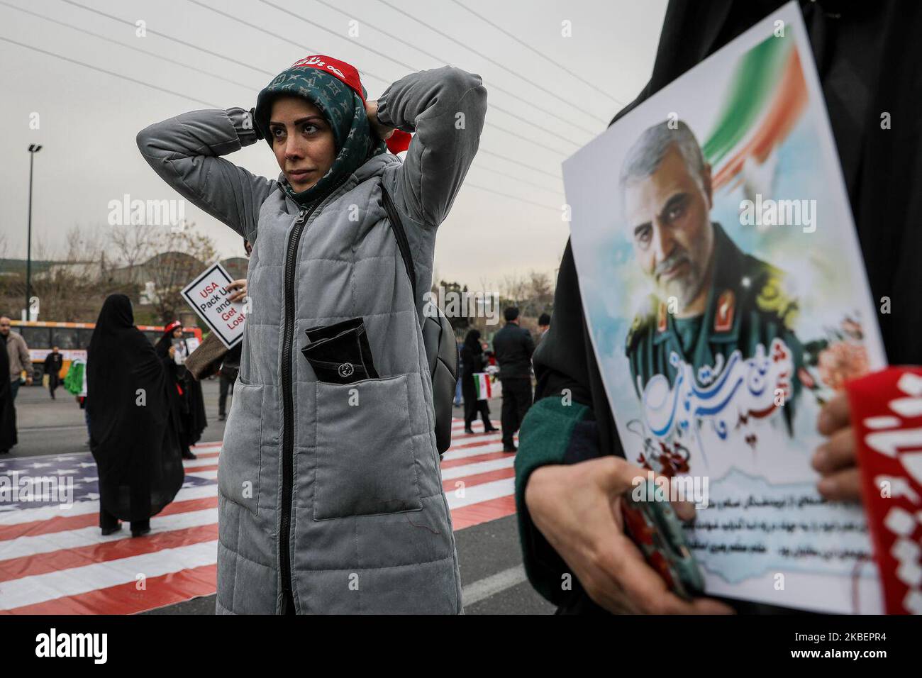 Tehran's people on 17 January 2020 welcomed speech by Iran's Supreme ...