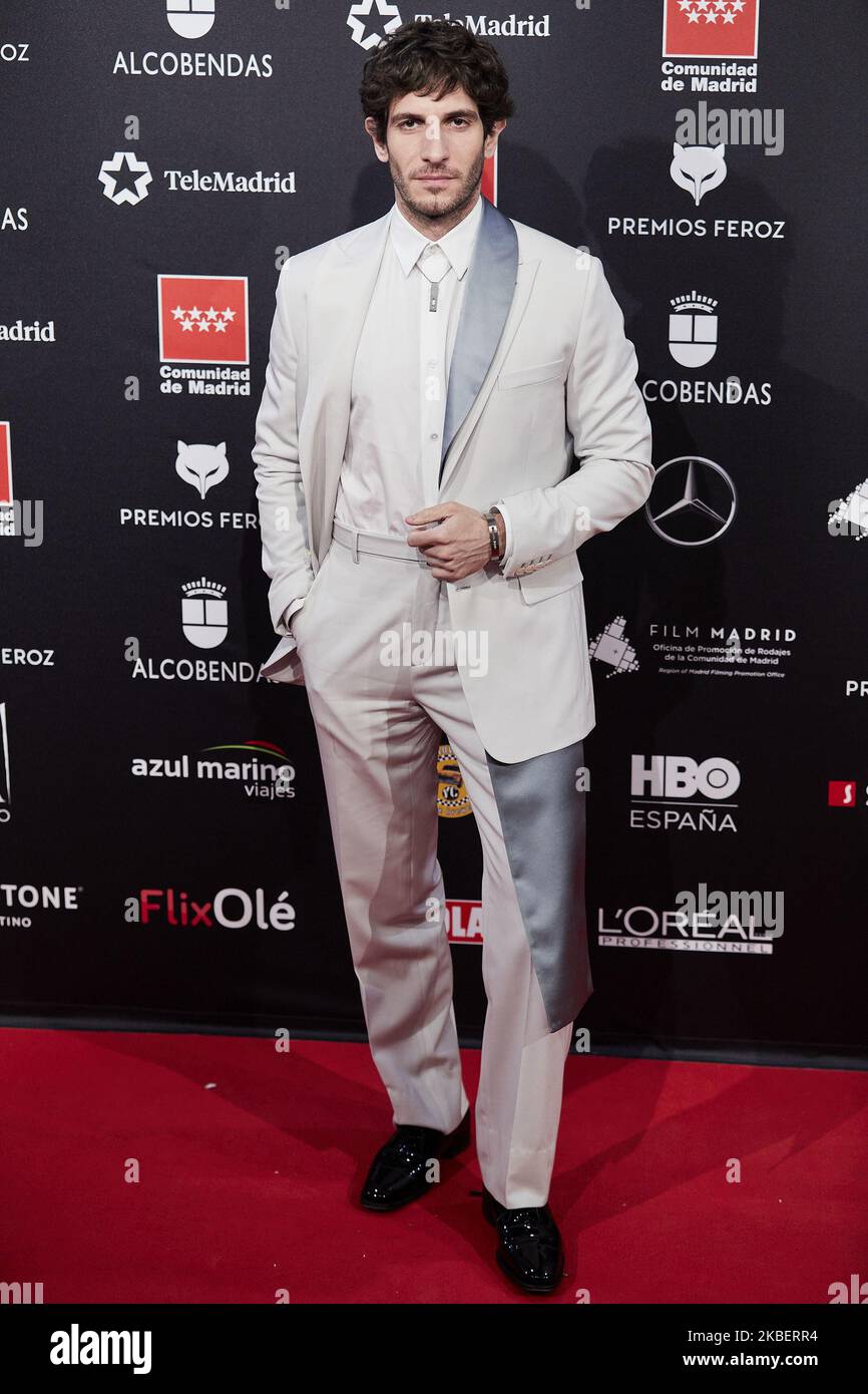 Quim Guitierrez attends to Feroz Awards 2020 at Teatro Auditorio Ciudad ...