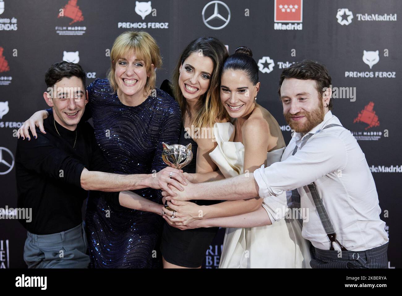 The cast of 'Vida perfecta' (Leticia Dolera, Celia Frejeiro, Aixa ...