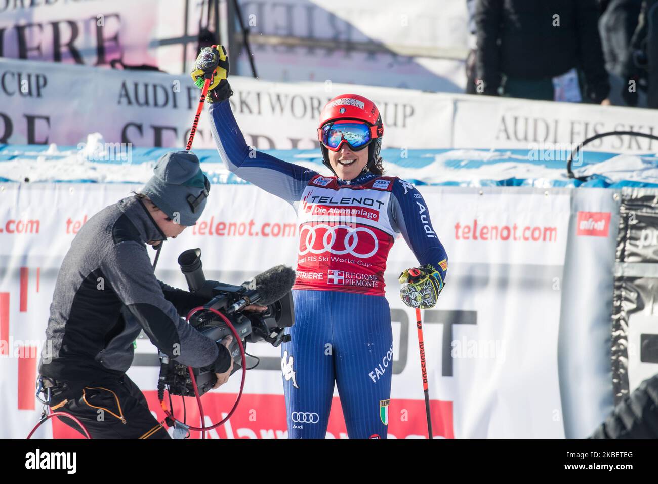 Federica brignone of italy ski team hi-res stock photography and images ...
