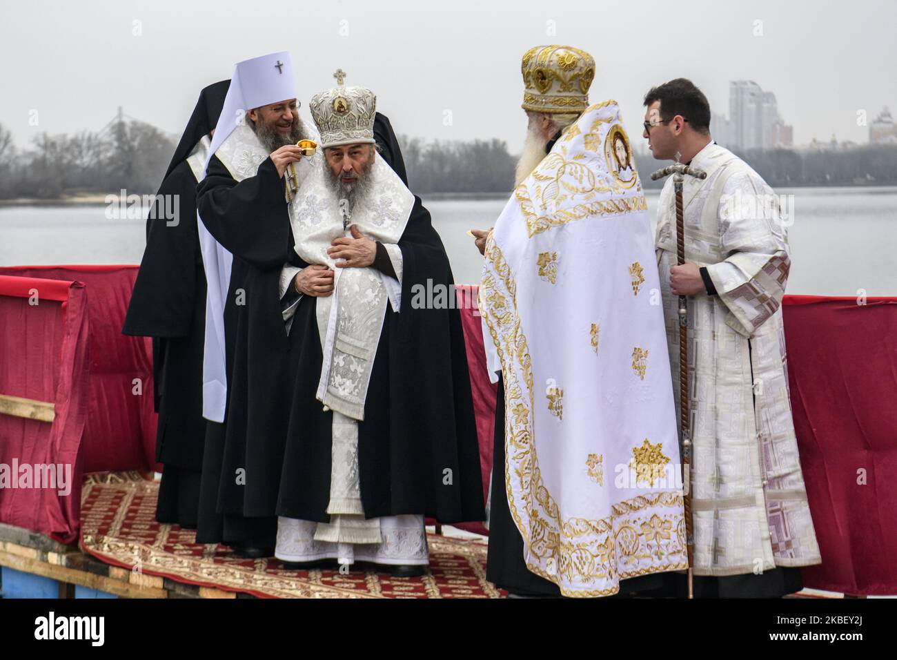 Consecration ceremony hi-res stock photography and images - Alamy
