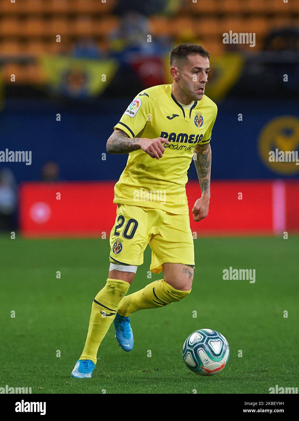 Ruben Pena of Villarreal during the La Liga Santander match between ...