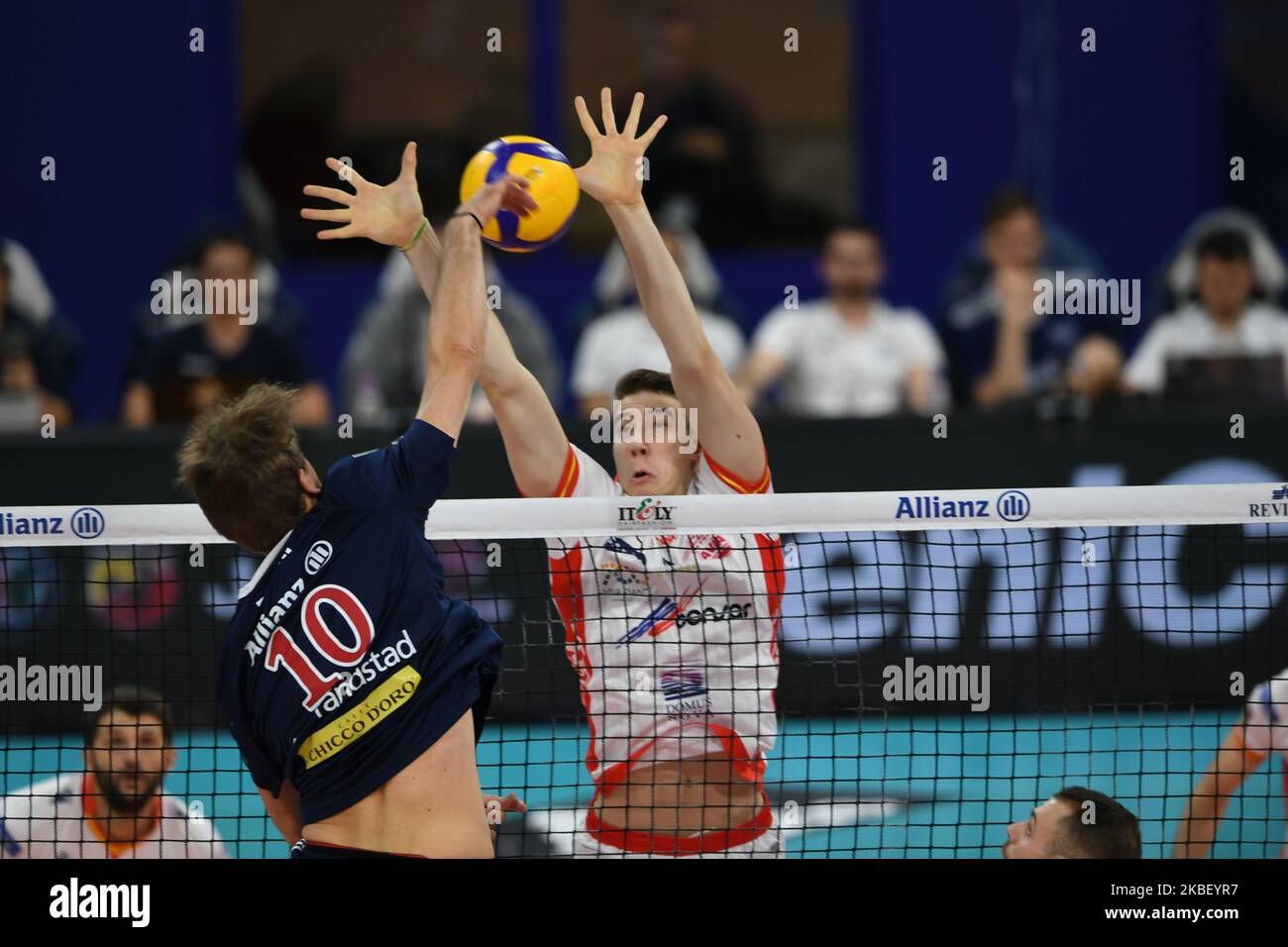 Italian player Fabrizio Gironi (hitter spiker) of team Allianz ...