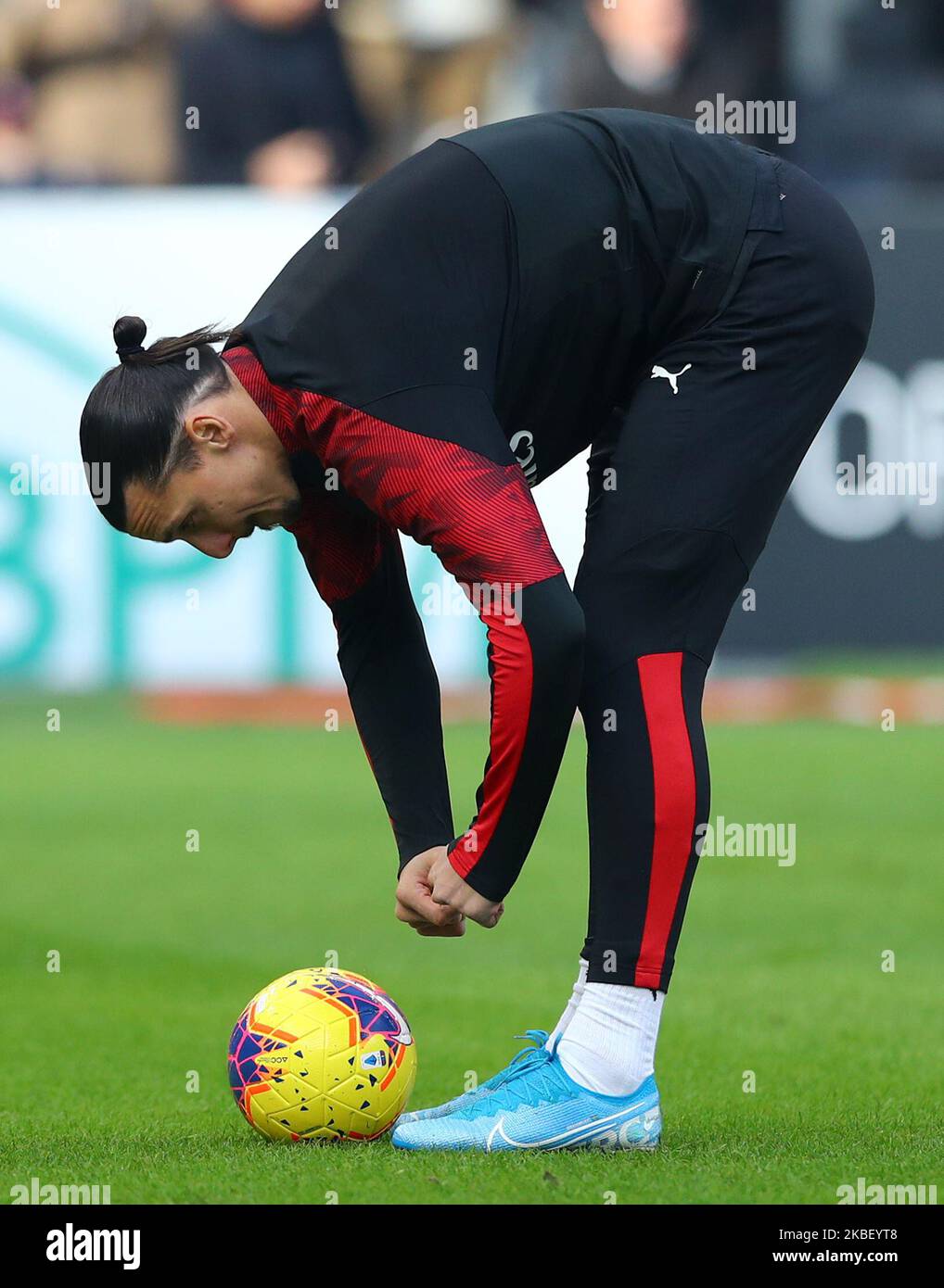 Zlatan Ibrahimovic of Milan during the Serie A match Ac Milan v Udinese ...
