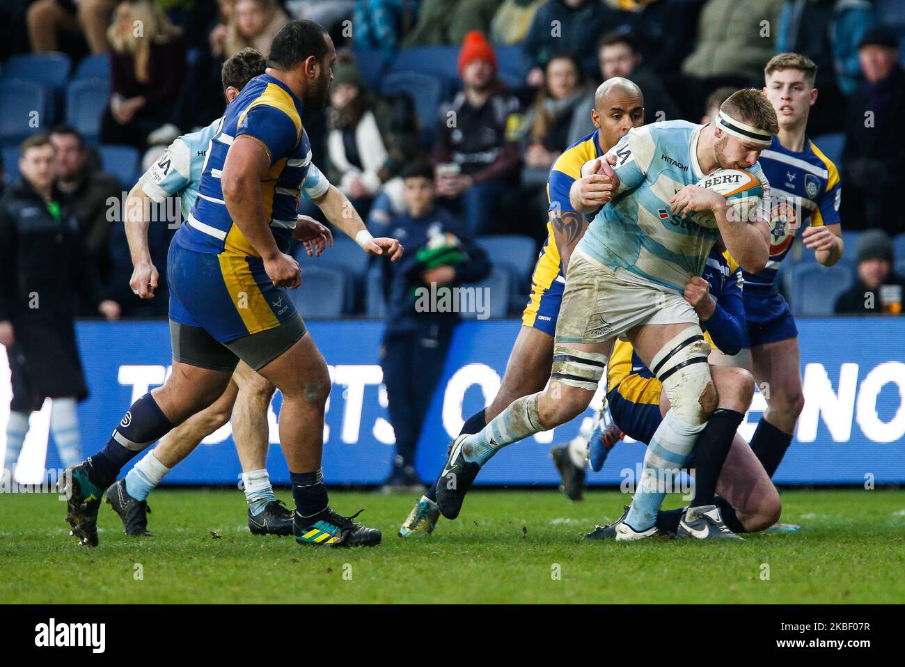 Callum Chick on the attack during the Greene King IPA Championship ...
