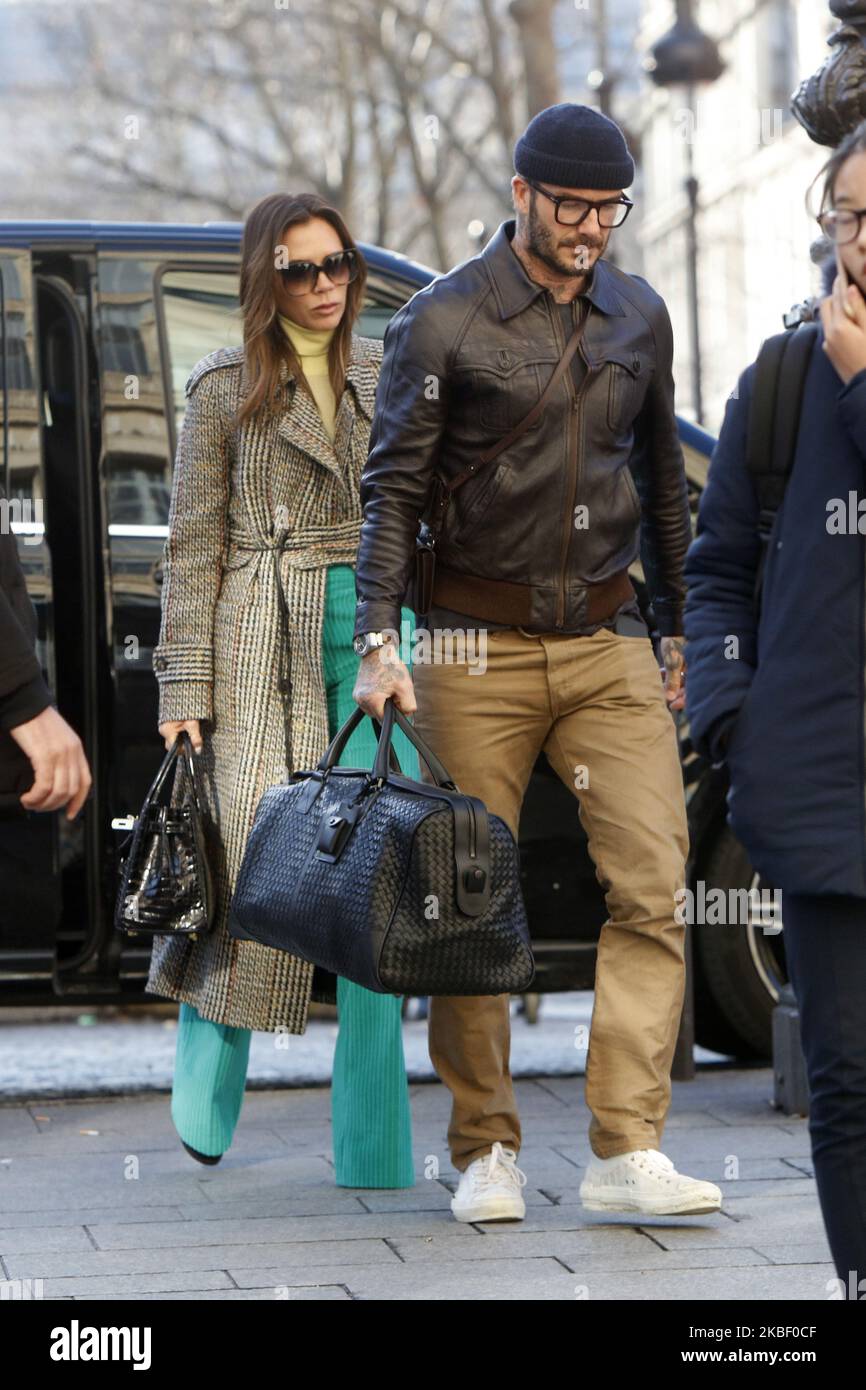 Victoria and david beckham 2020 hi-res stock photography and images - Alamy