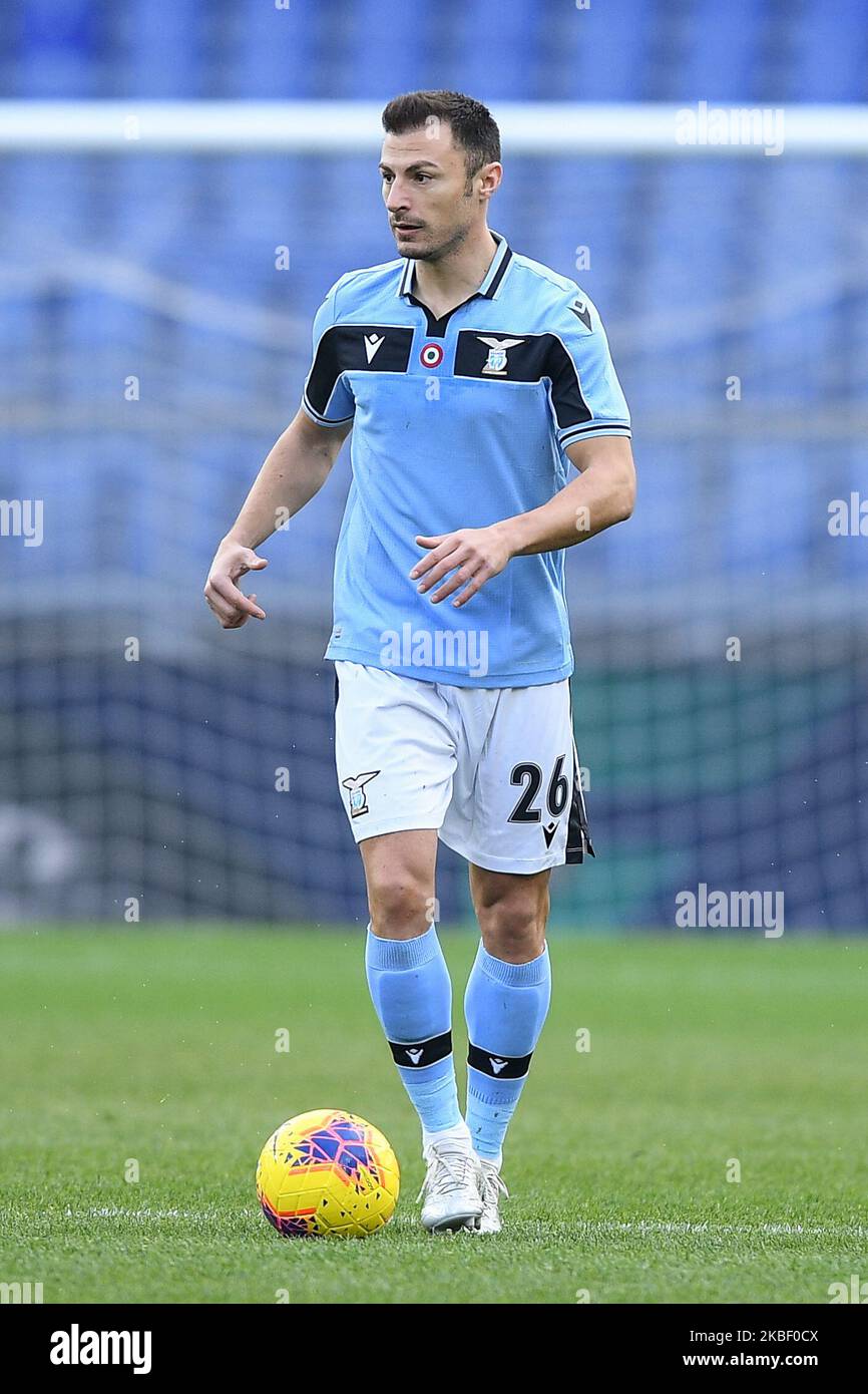 Stefan Radu of SS Lazio during the Serie A match between Lazio and ...