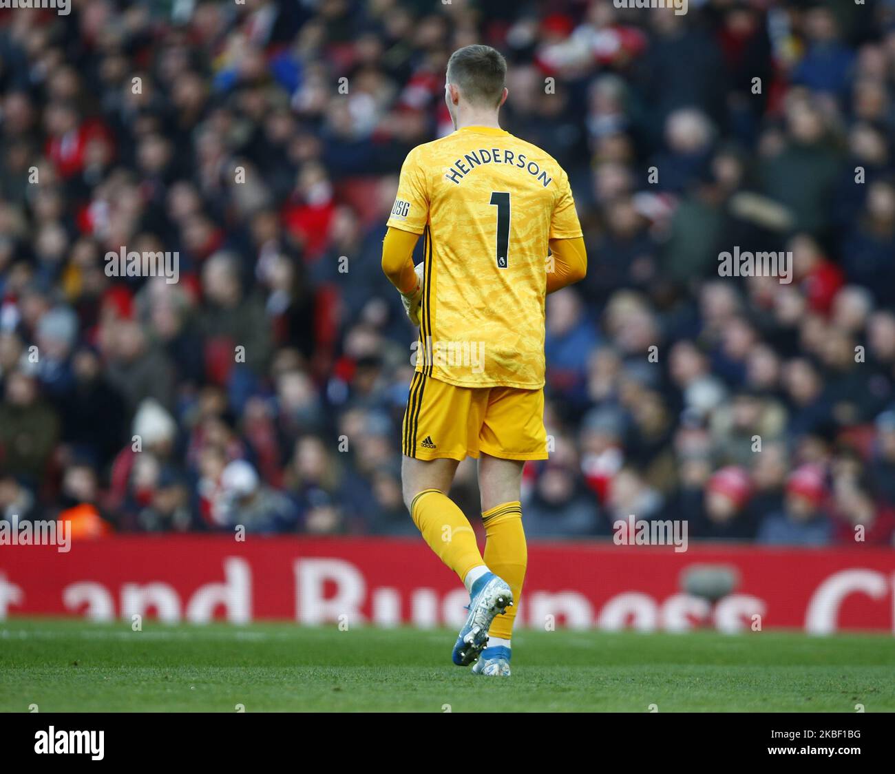 Dean Henderson of Sheffield United during English Premier League match ...