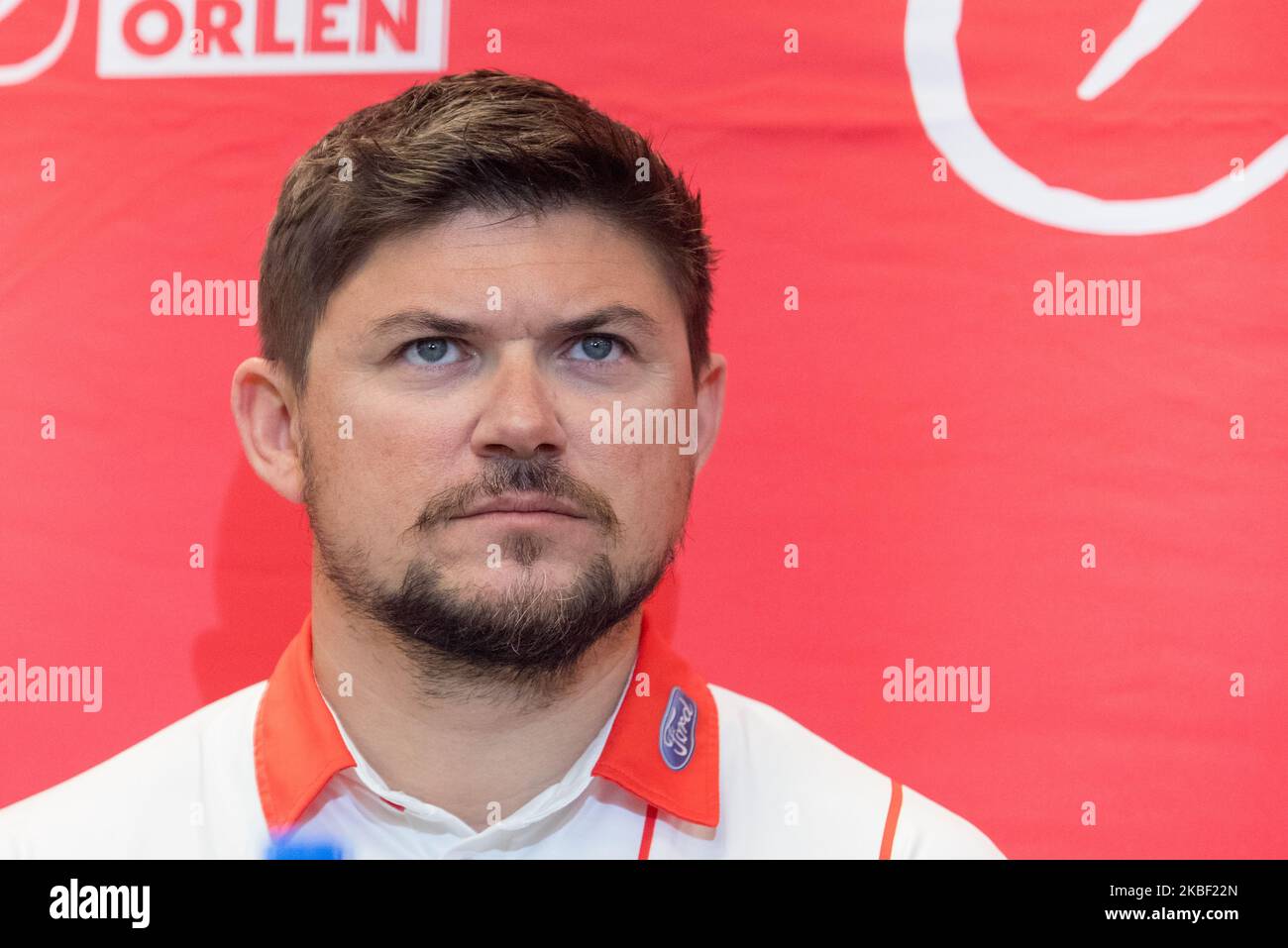 Czech rally driver martin prokop attends press conference hi-res stock photography and images ...