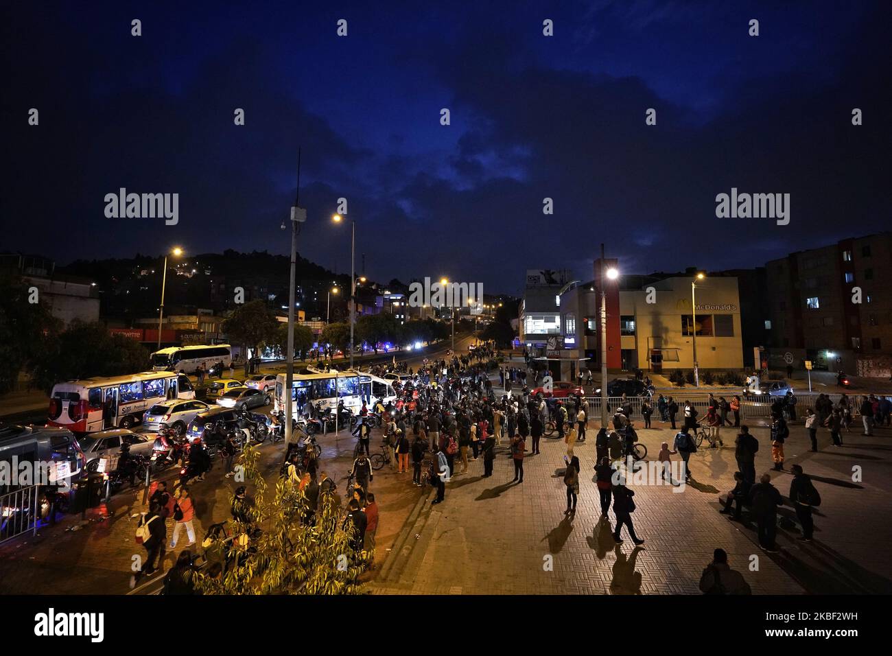 Demonstrations during National strike against Colombian government, in ...