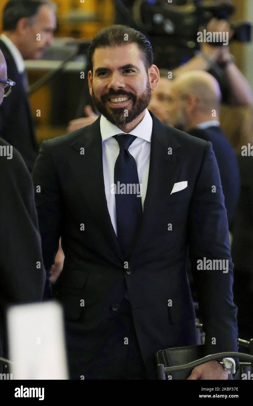 Laureano Ortega Murillo attends commemorative dinner of the 40th ... Laureano Ortega Murillo attends commemorative dinner of the 40th ...
