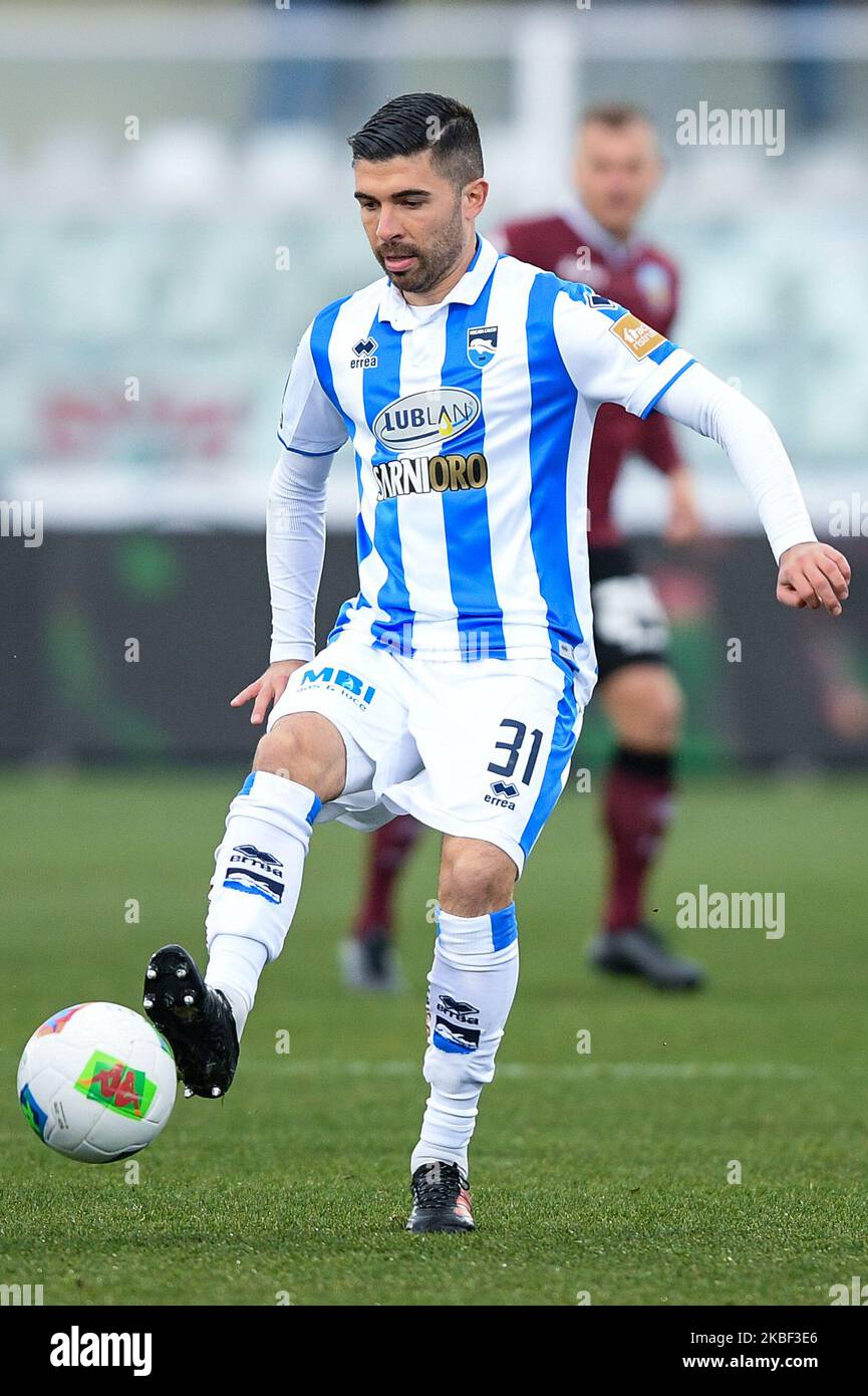 Massimiliano Busellato of Pescara during the Serie B match between ...