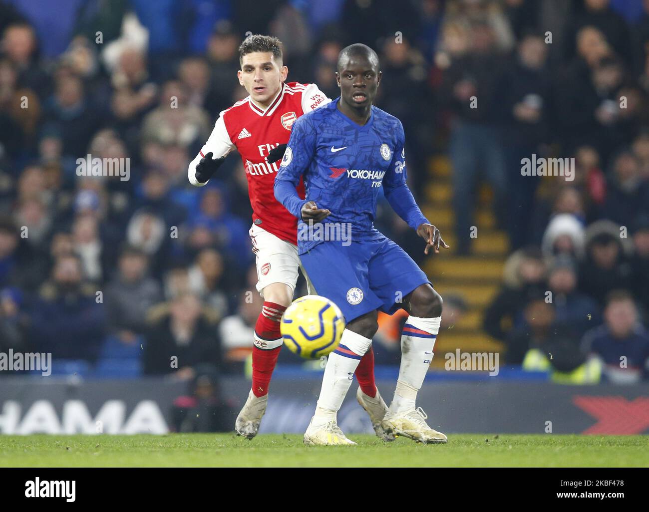 Chelsea's N'Golo Kante in action during English Premier League between ...