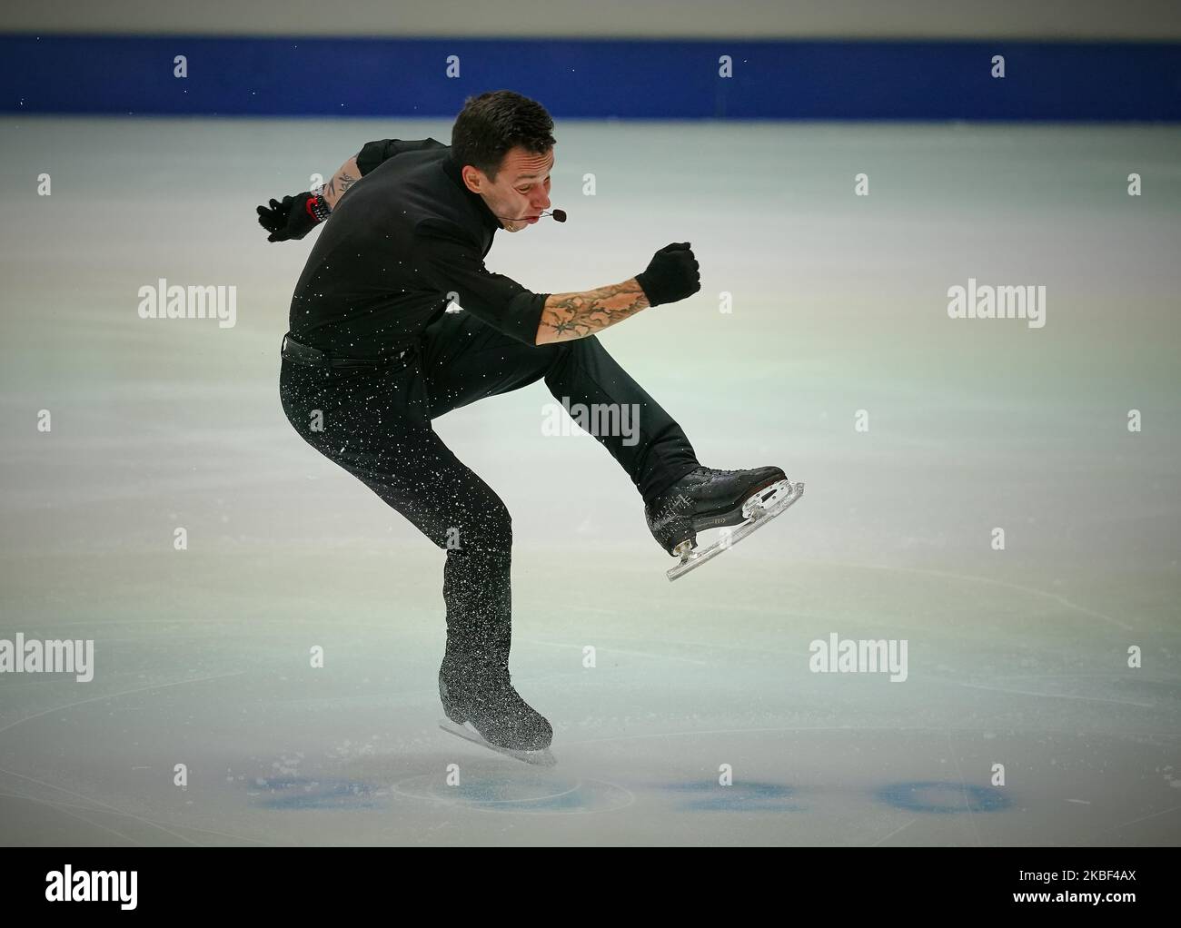 Alexei Bychenko of Israel during Short Programme for Men at ISU ...