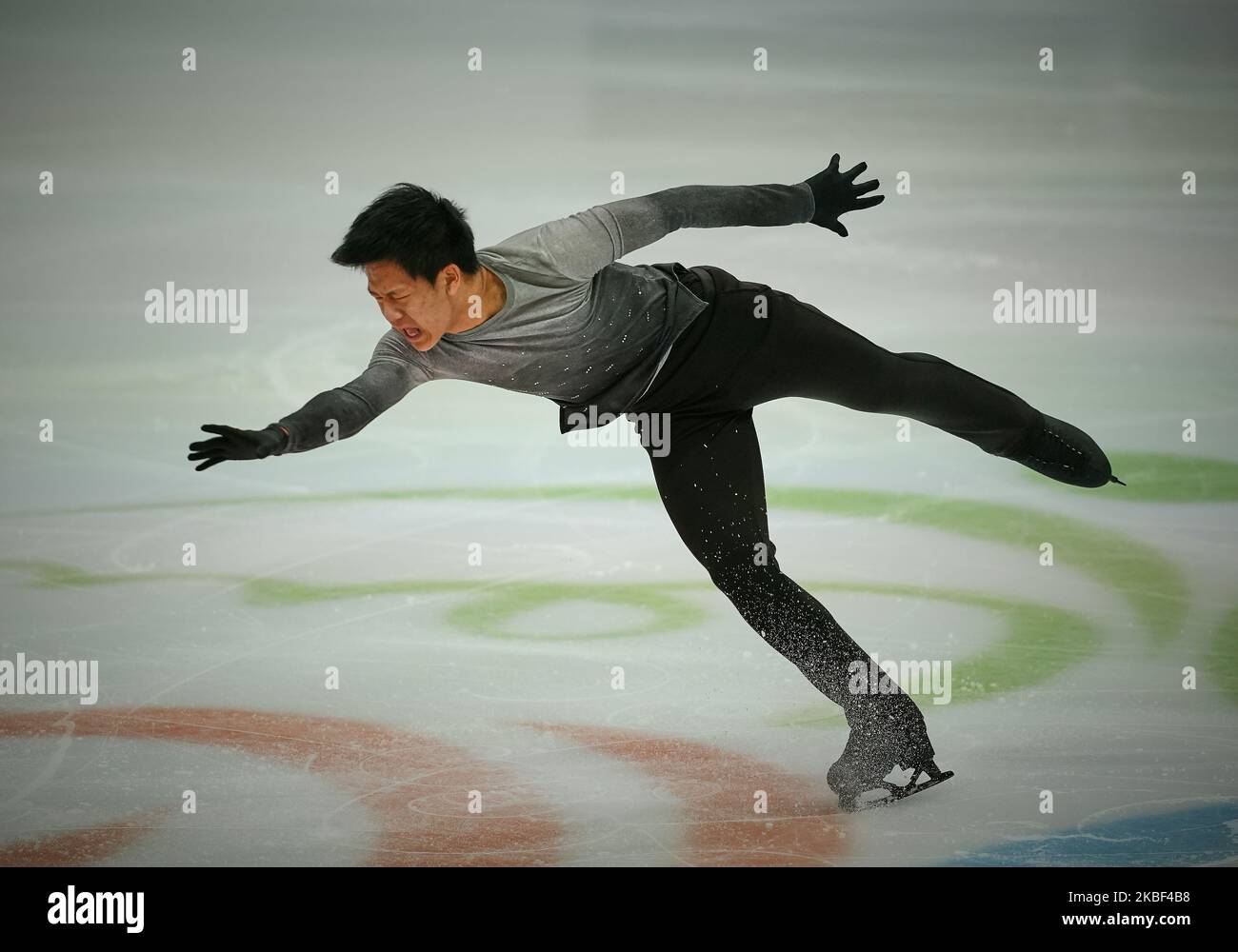 Adam Siao Him Fa of France during Short Programme for Men at ISU ...