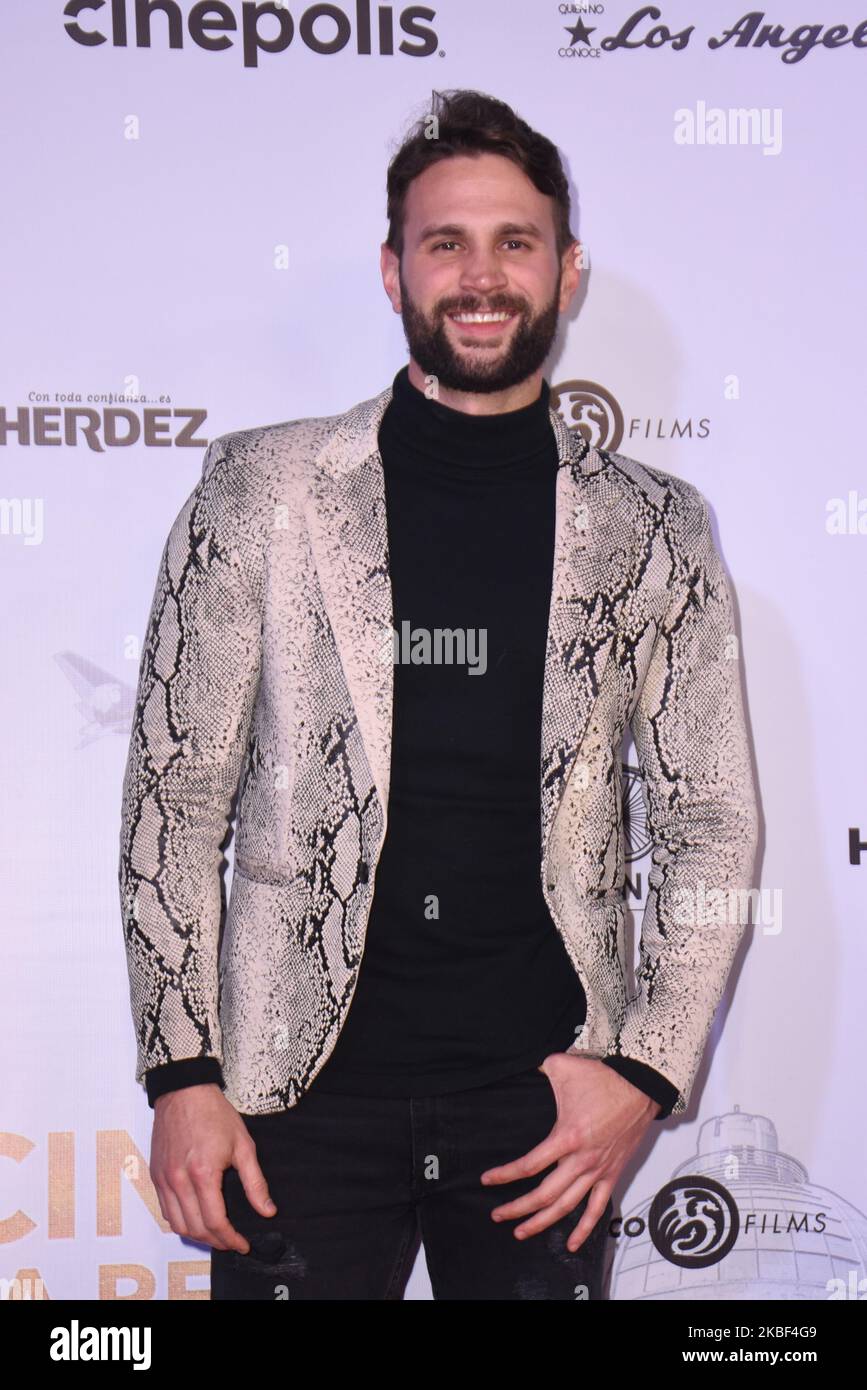 Rafa Nieves poses for photos during a red carpet of 'Cindy la Regia ...