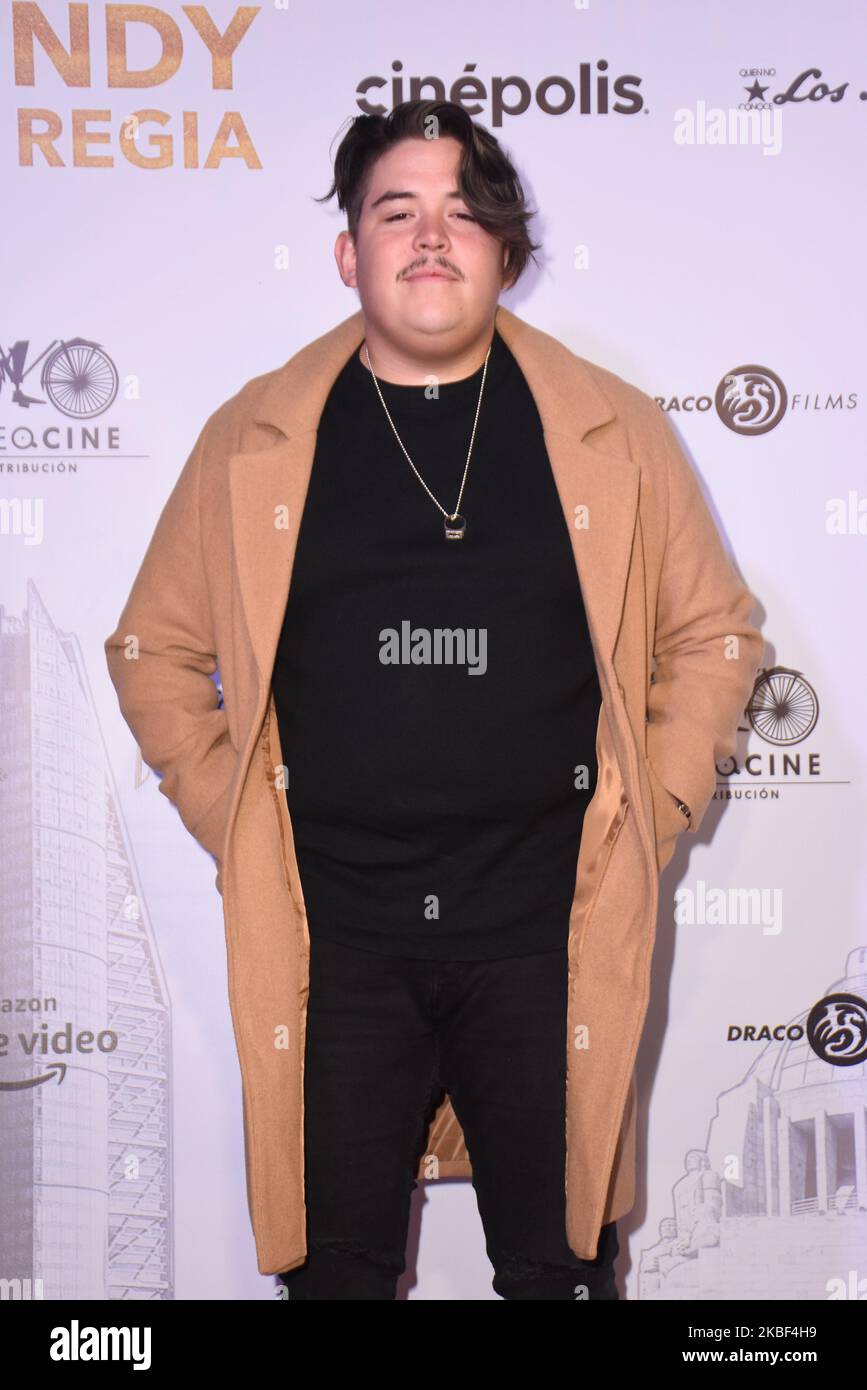 Francisco Rueda poses for photos during a red carpet of 'Cindy la Regia ...