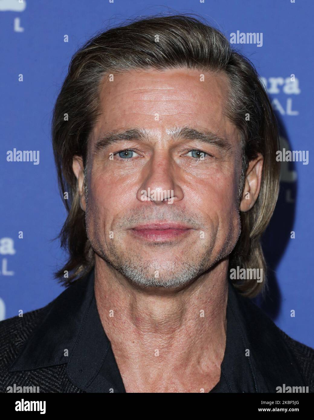 SANTA BARBARA, CALIFORNIA, USA - JANUARY 22: Actor Brad Pitt arrives at ...