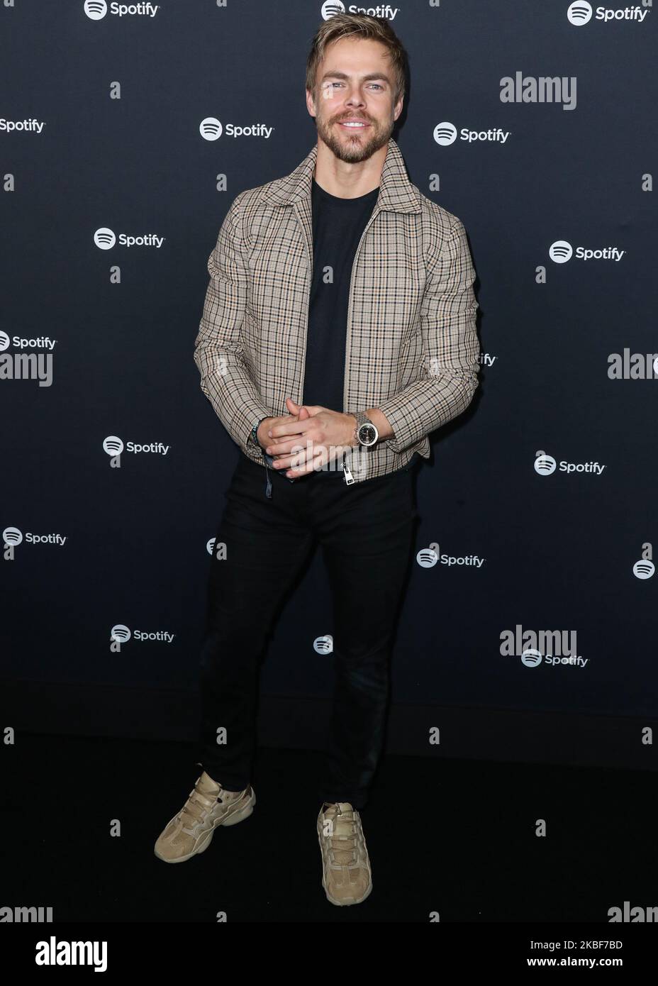 WEST HOLLYWOOD, LOS ANGELES, CALIFORNIA, USA - JANUARY 23: Derek Hough ...