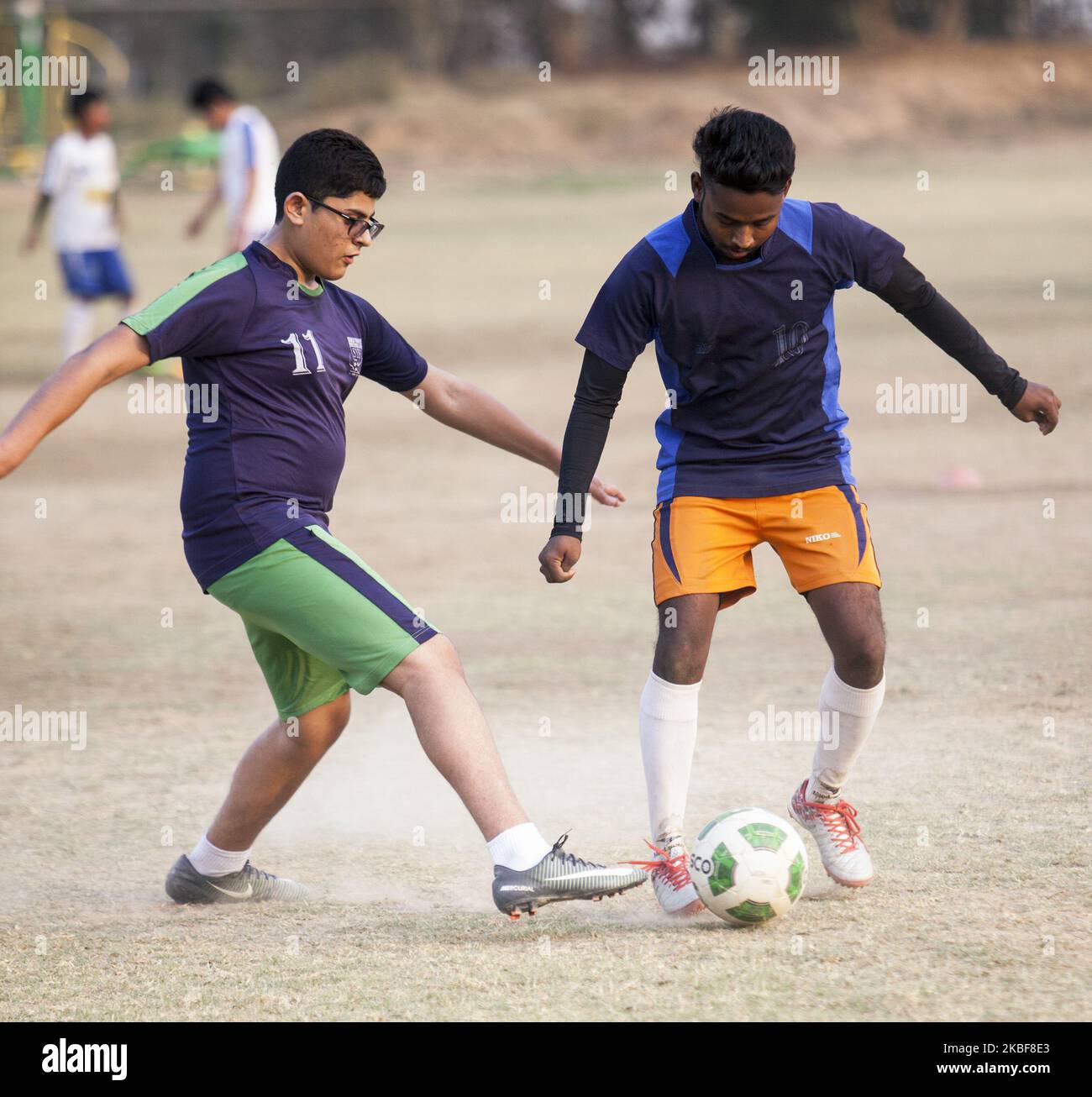 Training of FC Simla Youngs football club in Delhi, India on 2 April ...