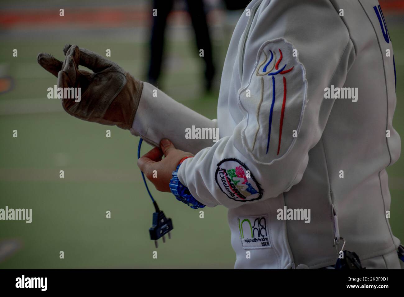 International fencing ladder hi-res stock photography and images - Alamy