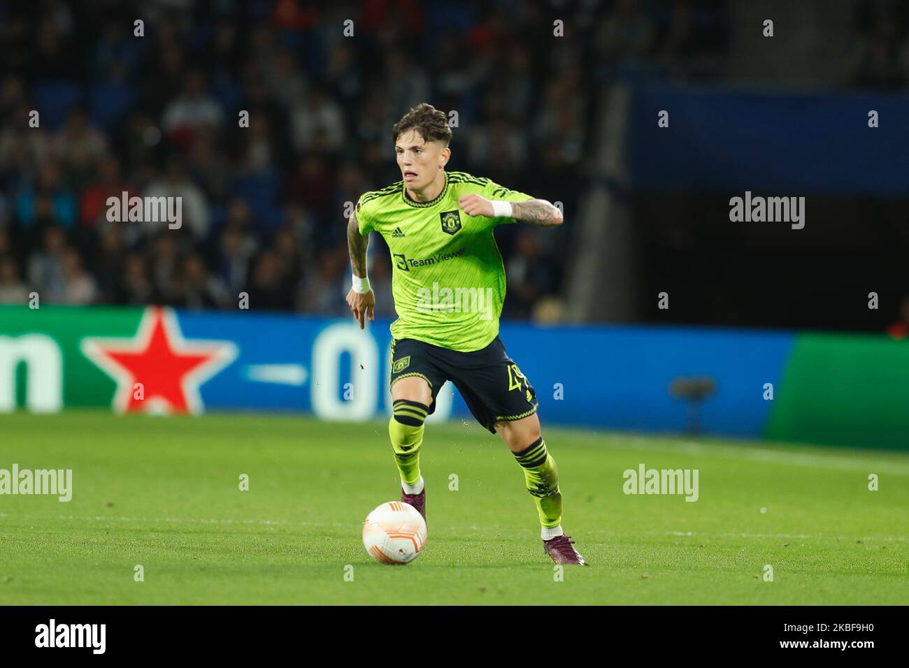 San Sebastian, Spain. 3rd Nov, 2022. Alejandro Garnacho (ManU) Football ...