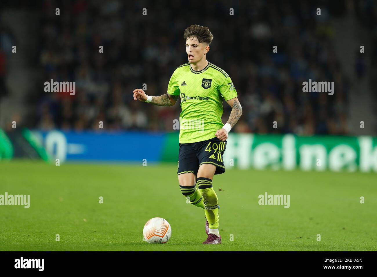 San Sebastian, Spain. 3rd Nov, 2022. Alejandro Garnacho (ManU) Football ...