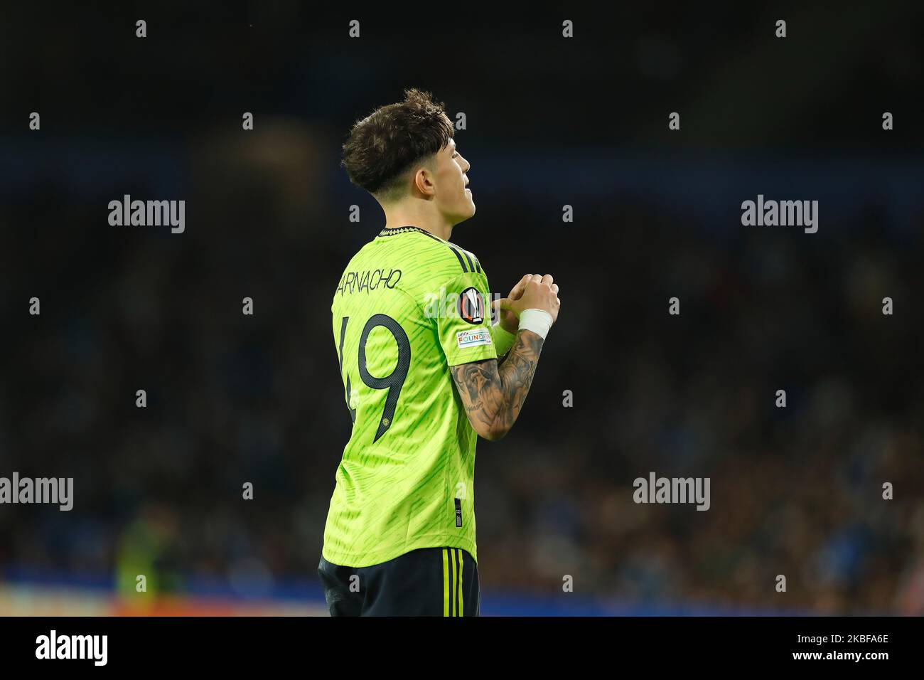 Alejandro garnacho celebration hi-res stock photography and images - Alamy